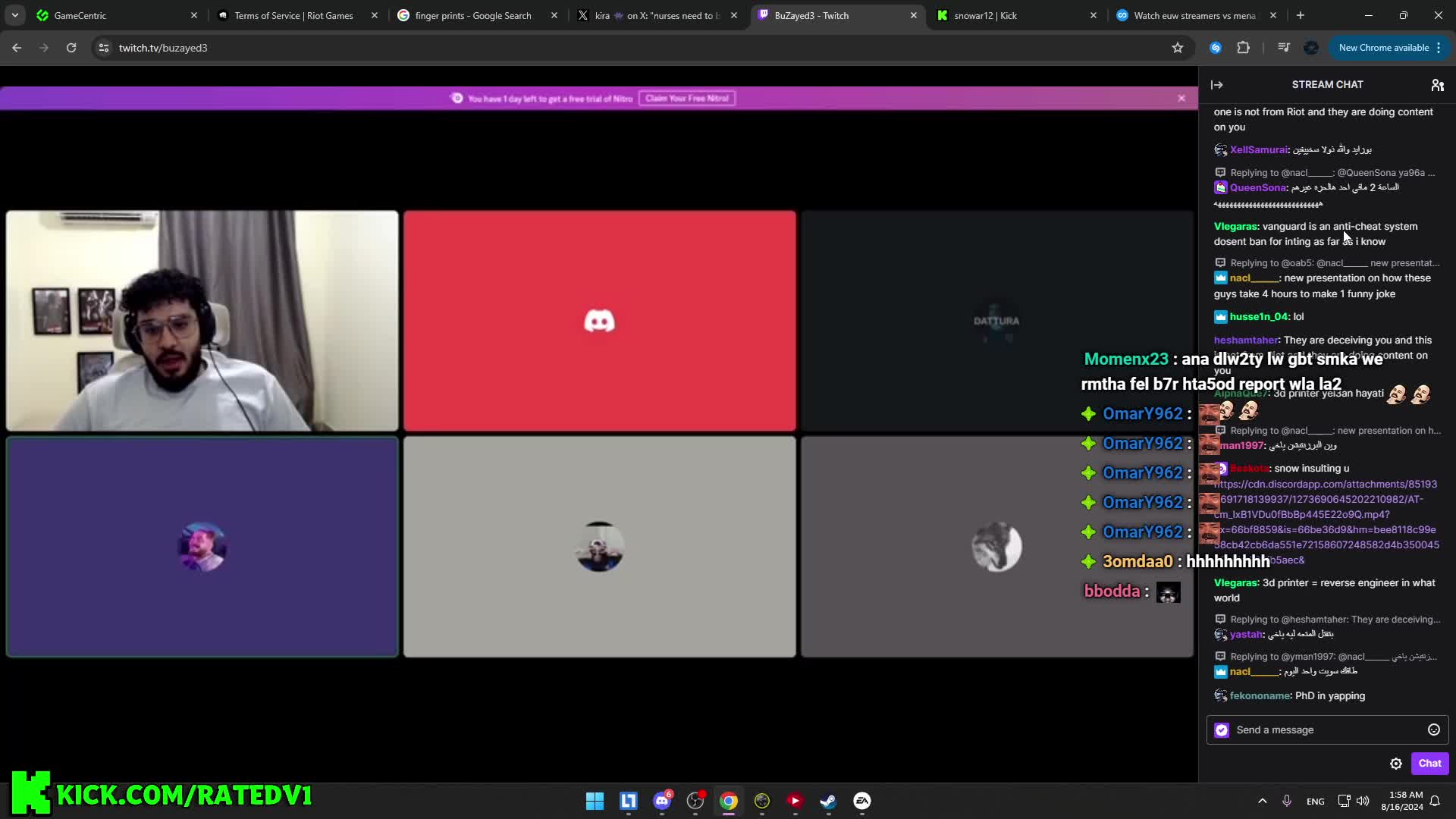 KickBot: Customizable Chat Bot for Kick