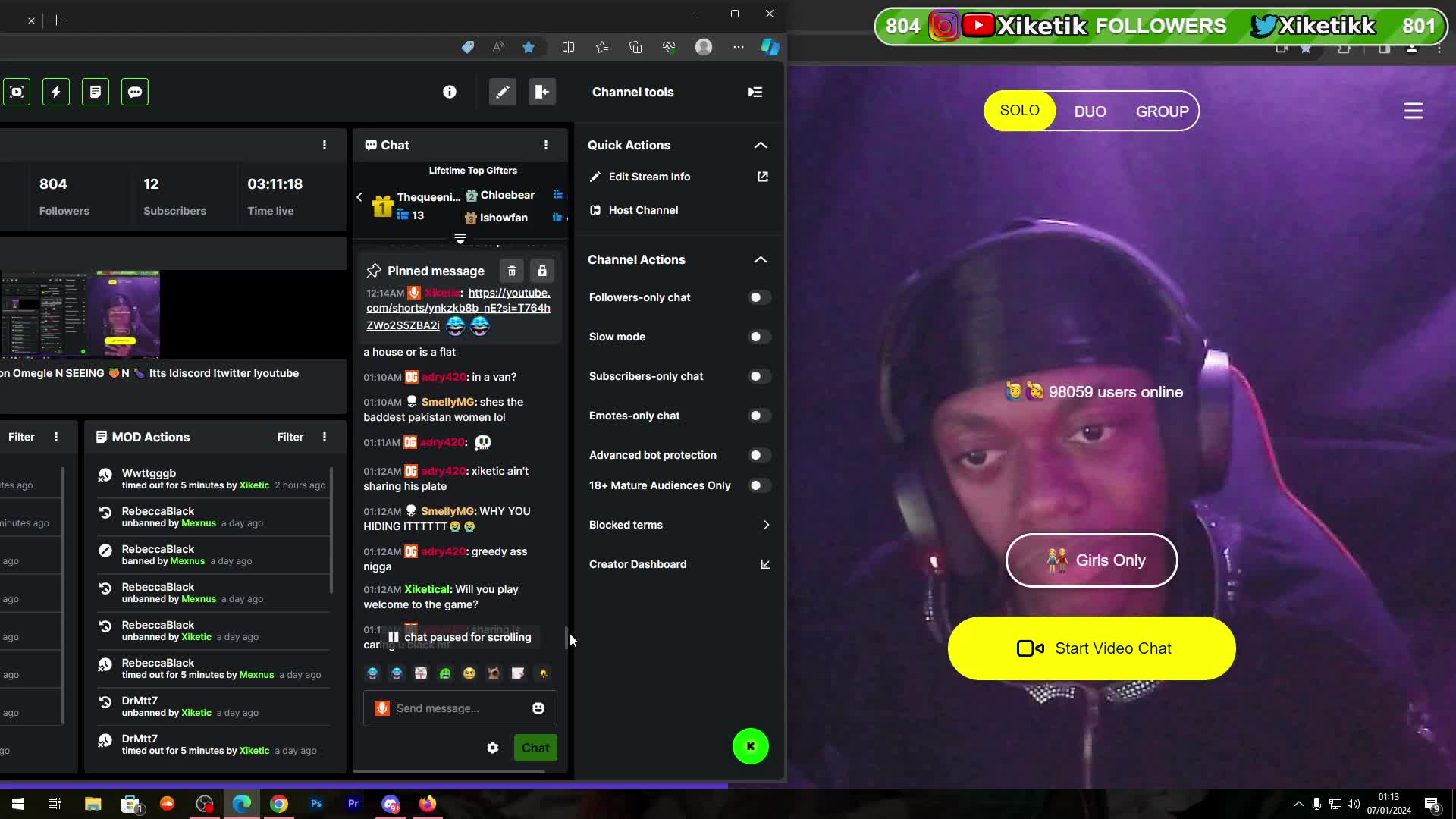 KickBot: Customizable Chat Bot for Kick