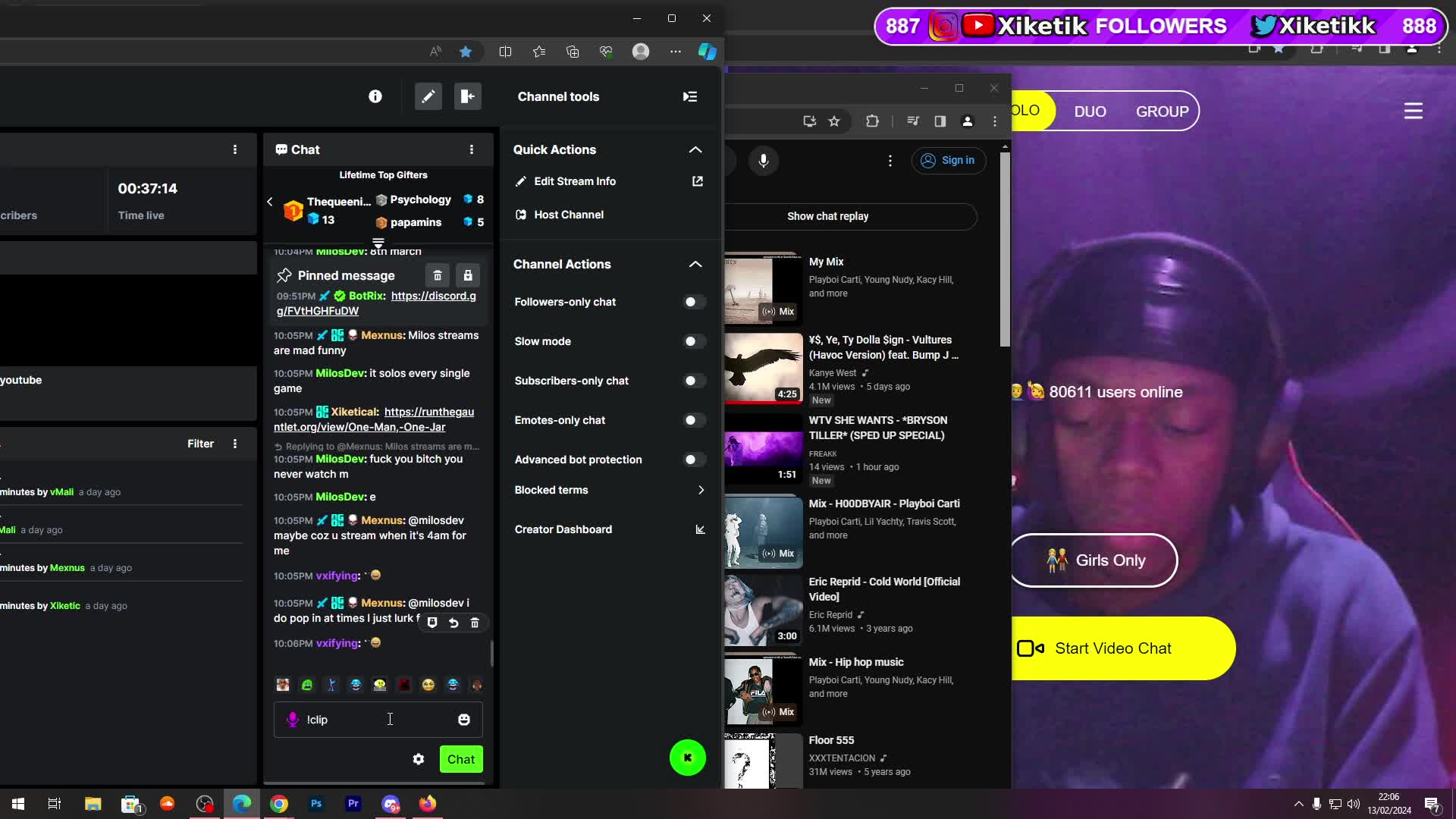 KickBot: Customizable Chat Bot for Kick