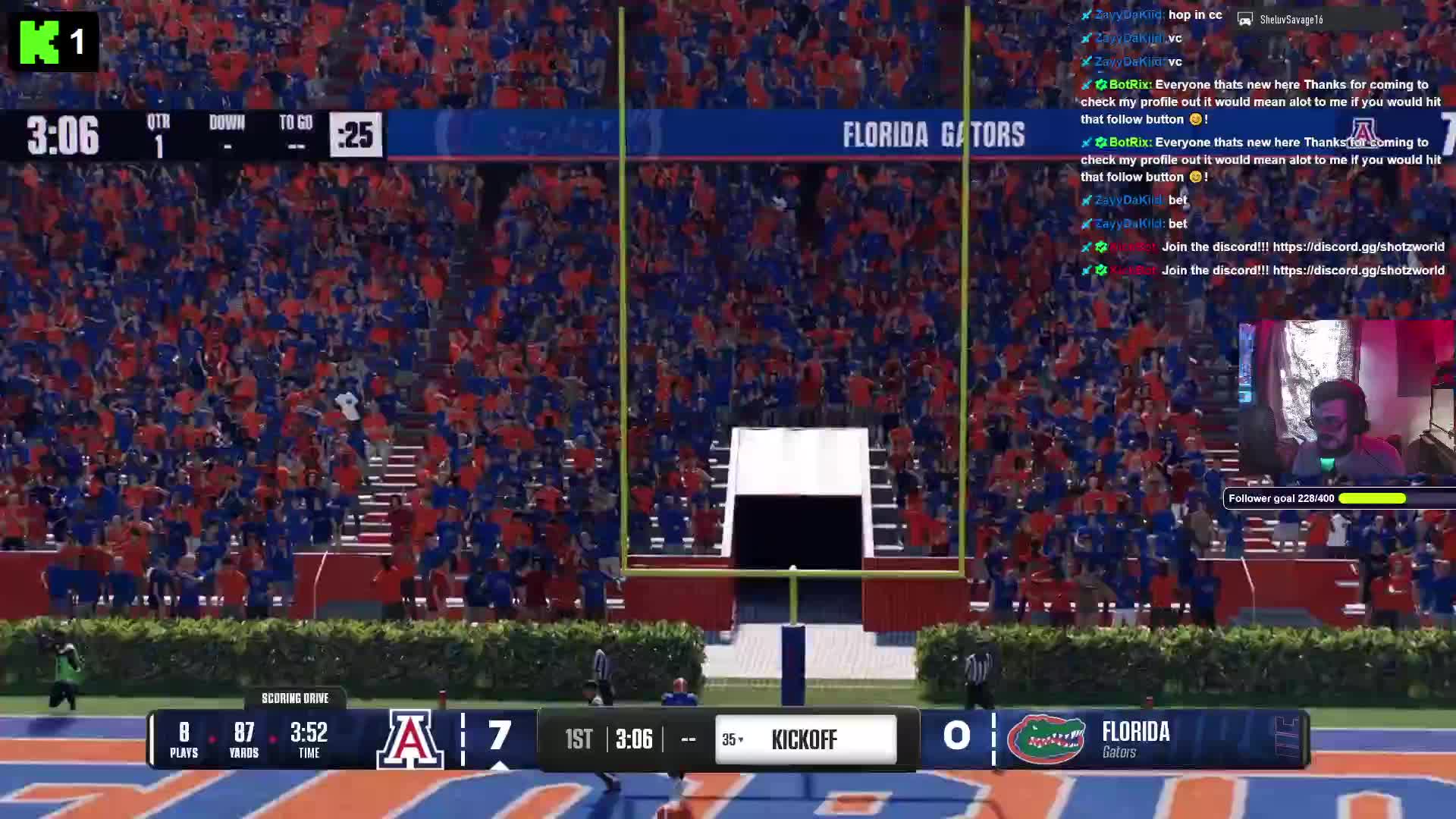 KickBot: Customizable Chat Bot for Kick