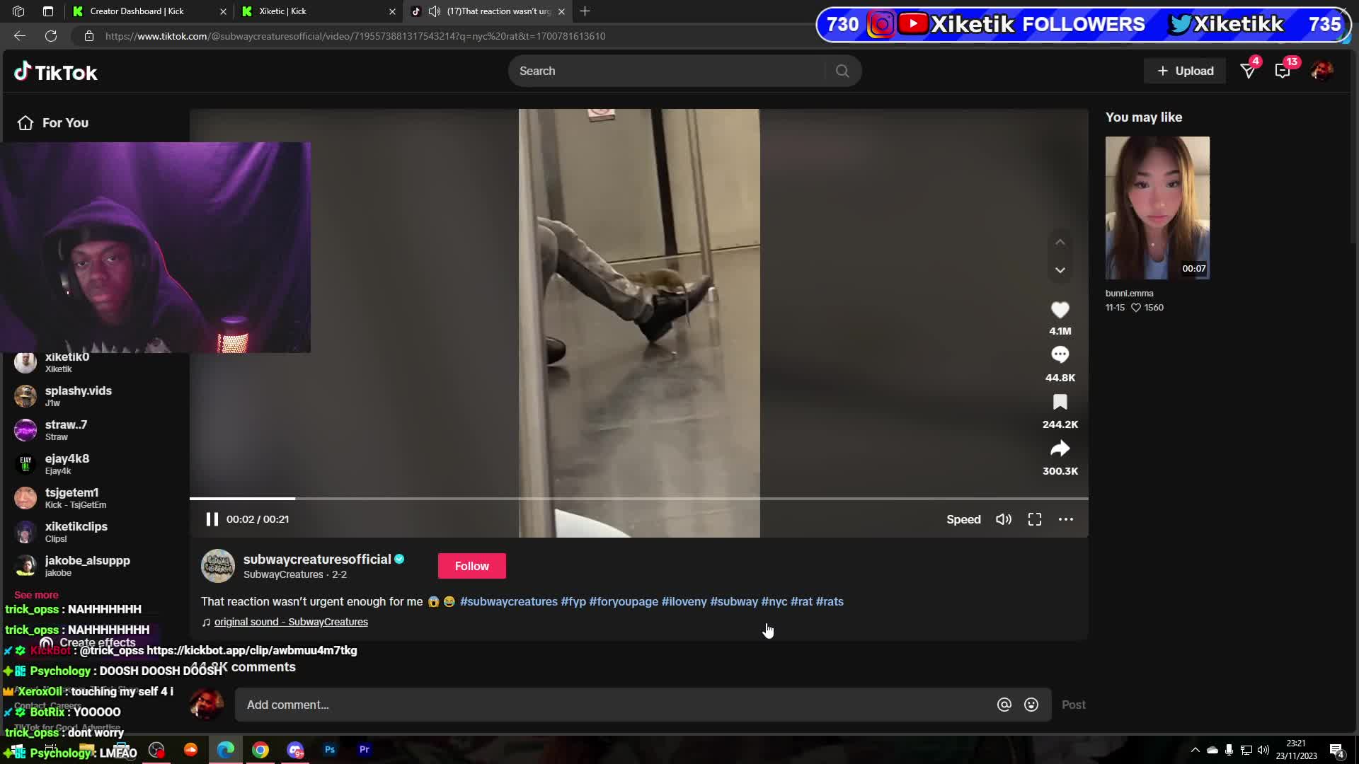 KickBot: Customizable Chat Bot for Kick