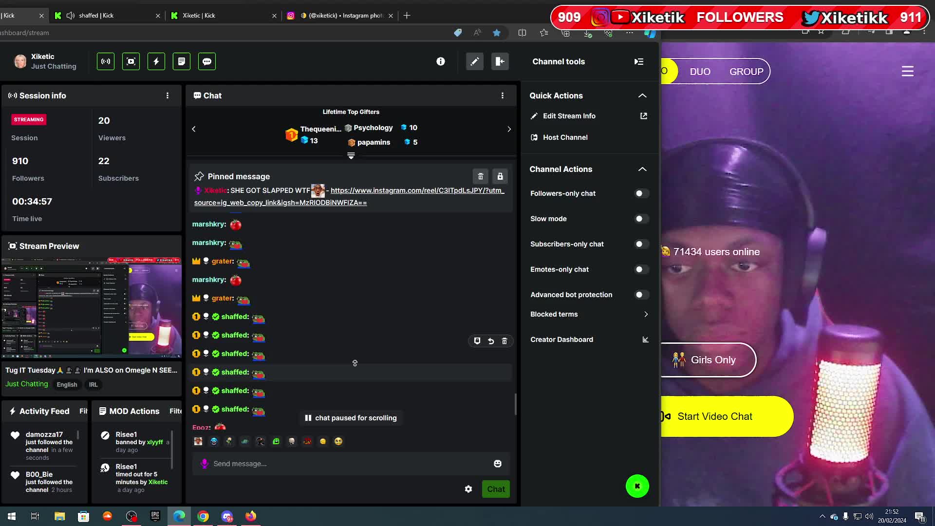 KickBot: Customizable Chat Bot for Kick