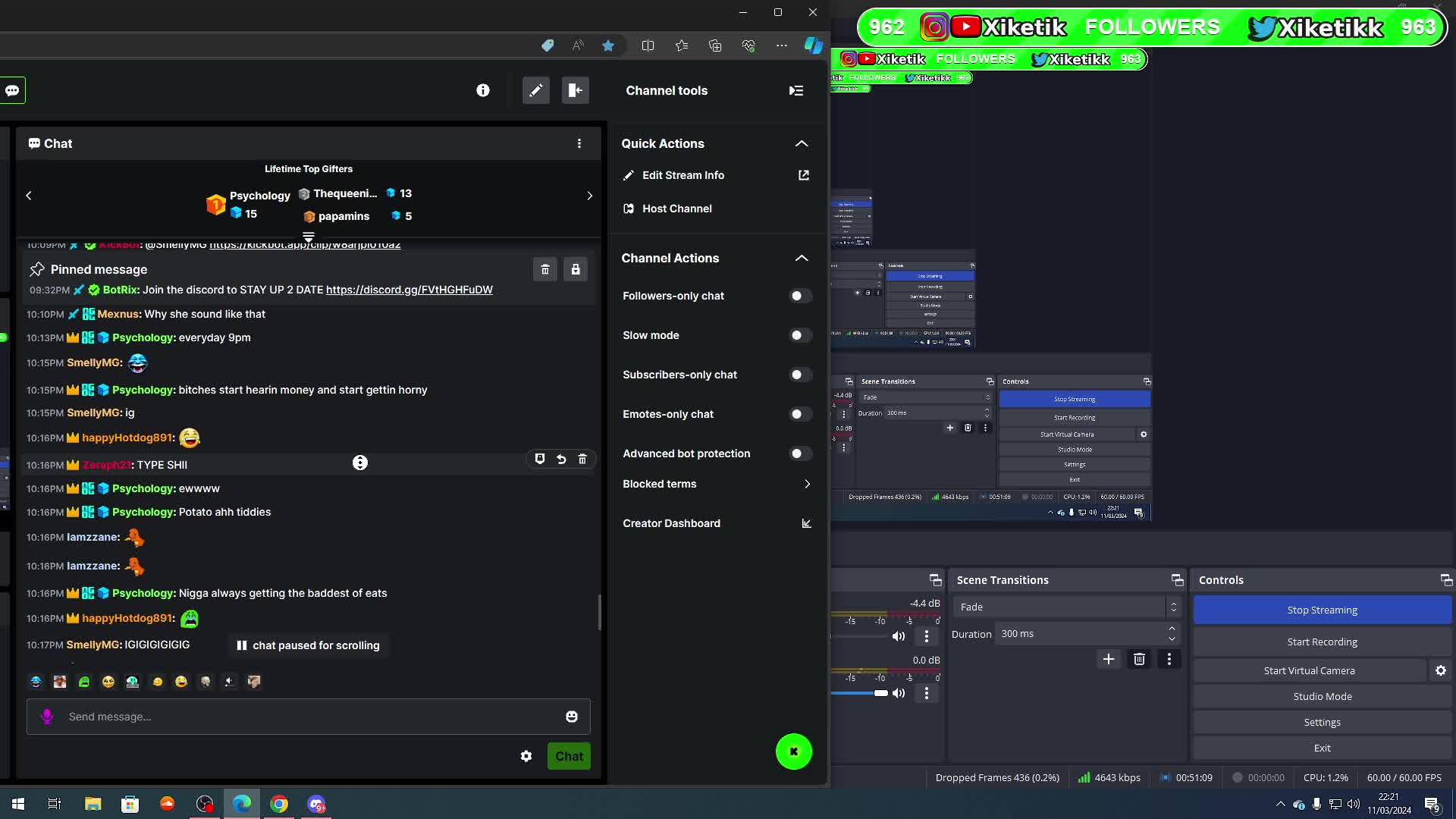 KickBot: Customizable Chat Bot for Kick